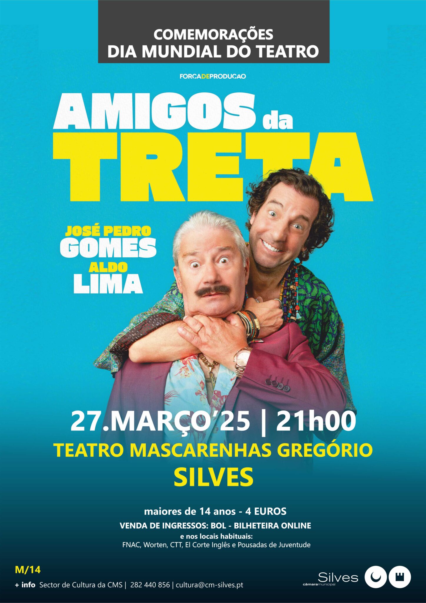 “Amigos da Treta” sobe ao Palco do Teatro Mascarenhas Gregório em ...